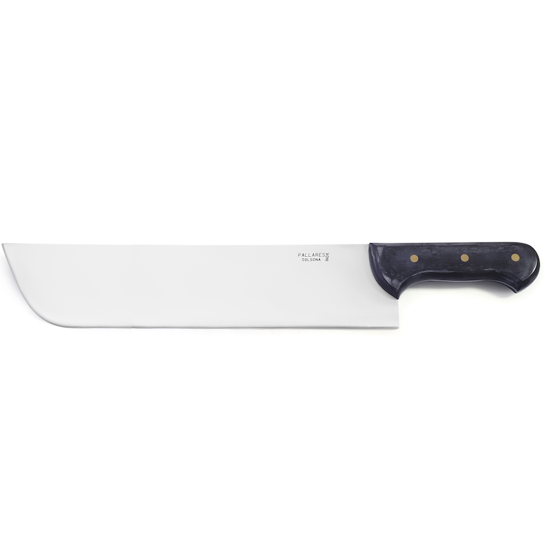Feuille à Trancher 34 cm Inox – Couteau Pallares de Cuisine